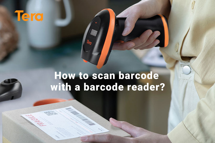 How to scan barcodes with bar code reader? | Tera – Tera Digital