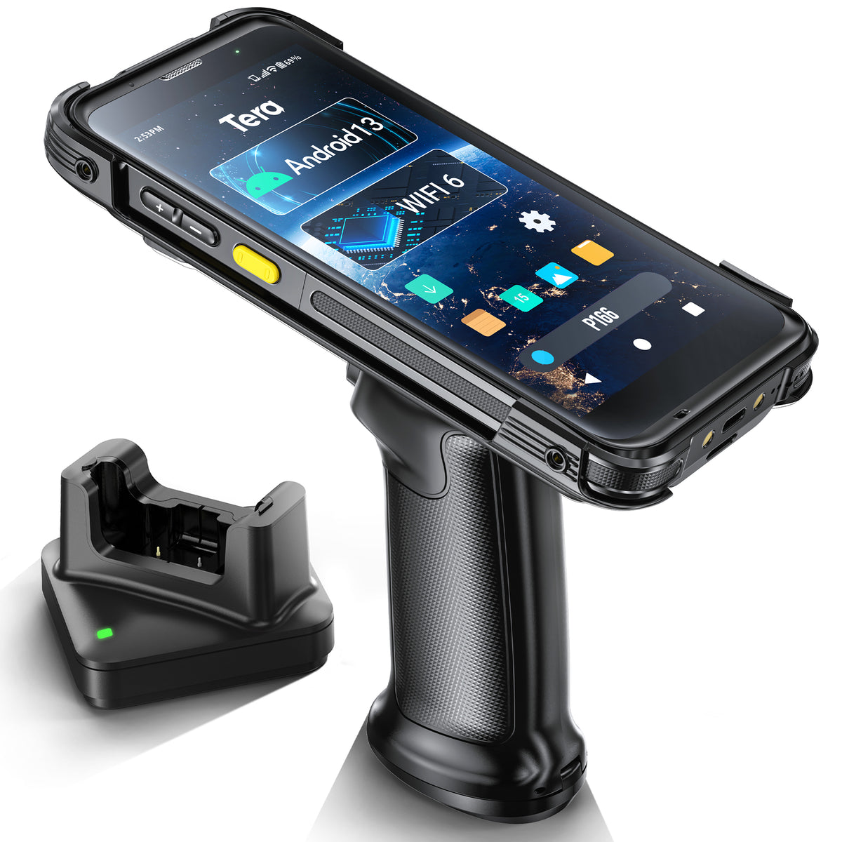 Tera Android 13 Barcode Scanner PDA P166GC | Rugged & Efficient Scanner for Business – Tera Digital