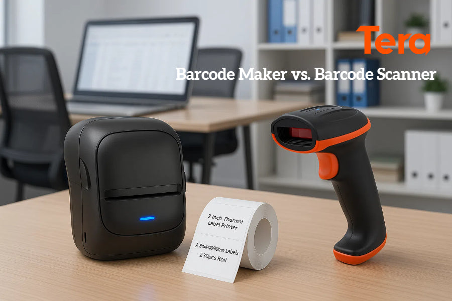Barcode Maker vs. Scanner: Key Differences for Your Business – Tera Digital