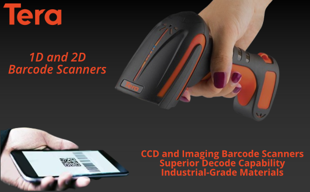 What Is The Difference Between 1D & 2D Barcode Scanners? – Tera Digital