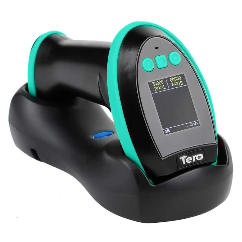 Tera Digital HW0009 Barcode Scanner | 2D QR Wireless Bar Code Reader ...