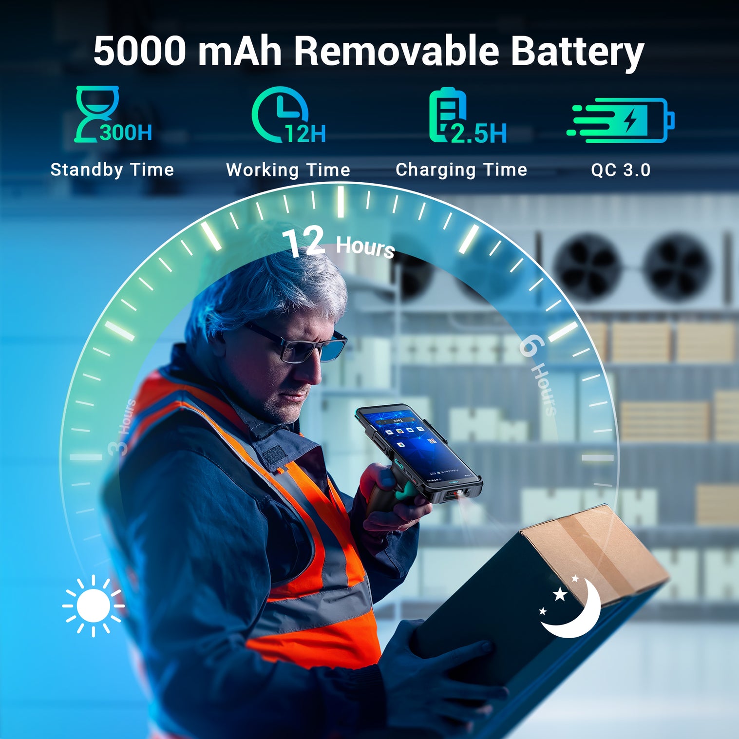 Tera Android 11 Barcode Scanner PDA P600 | High-Performance Qualcomm ...