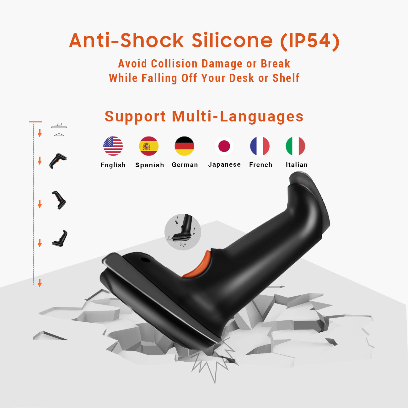 Tera D5100 2D QR Wireless Barcode Scanner– Fast & Reliable Scanning ...