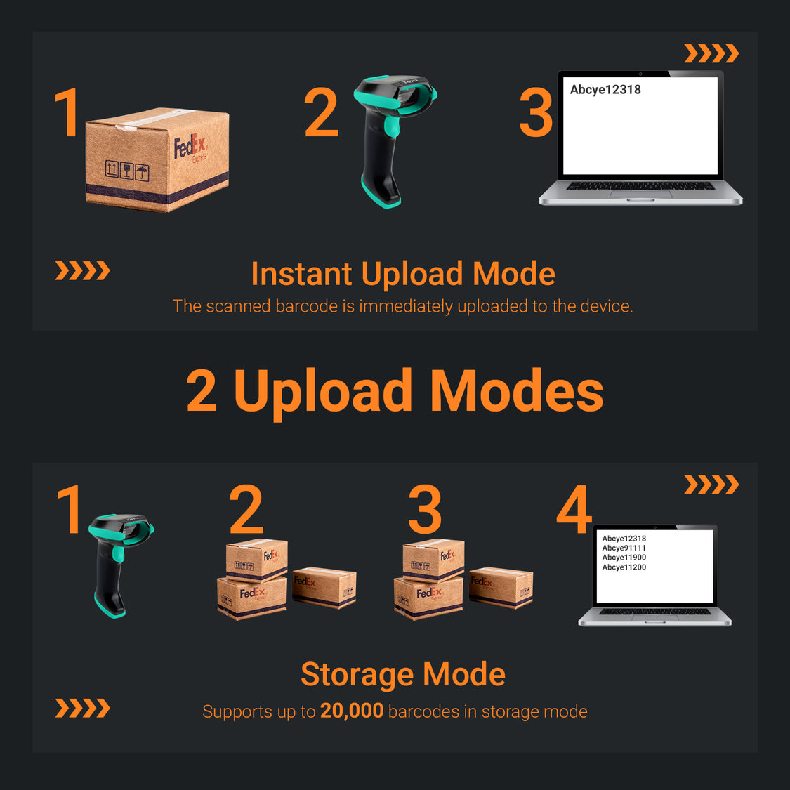 Tera Digital Hw0009 Barcode Scanner 2d Qr Wireless Bar Code Reader