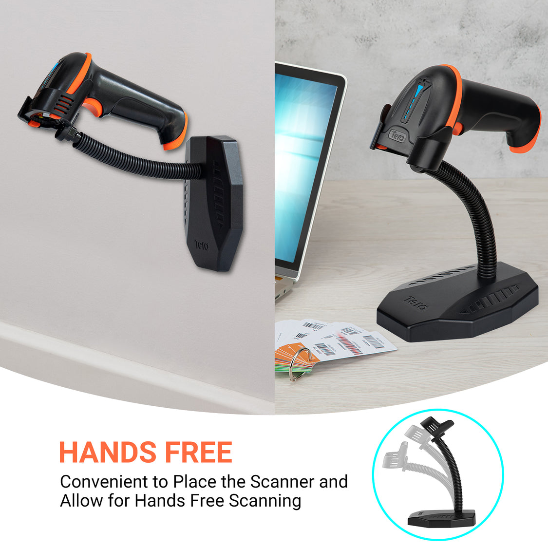 Tera Universal Stand for Barcode Scanners | Tera Digital