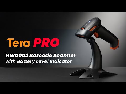 Lector de código de barras HW0002 | Lector de código de barras inalámbrico Bluetooth QR 2D ...