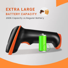 Tera 5100 Barcode Scanner | 1D Wireless Laser Linear Bar Code Reader