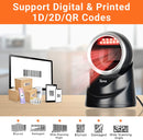 Barcode Scanner | 9100 2D Desktop USB Bar Code Reader | Tera