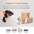 Tera 5100 Barcode Scanner | 1D Wireless Laser Linear Bar Code Reader